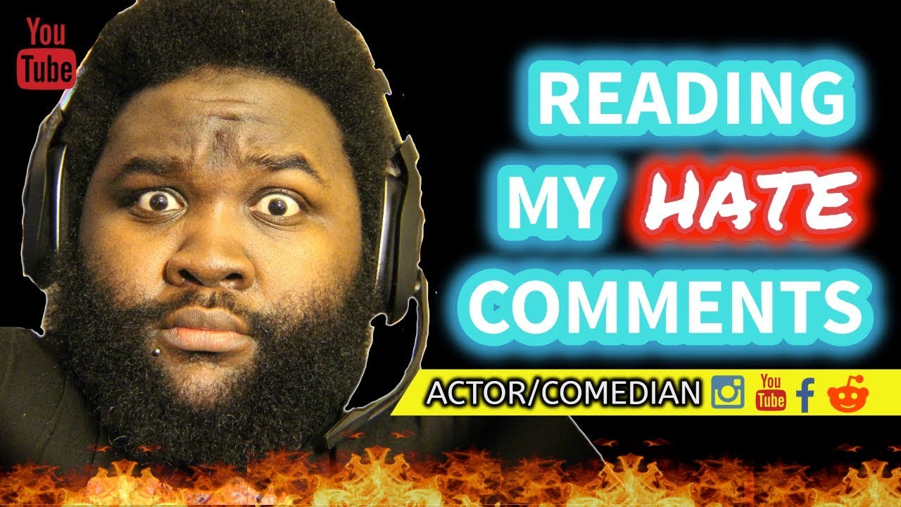 Reading My Hate Comments (With A Twist!!) - YouTube