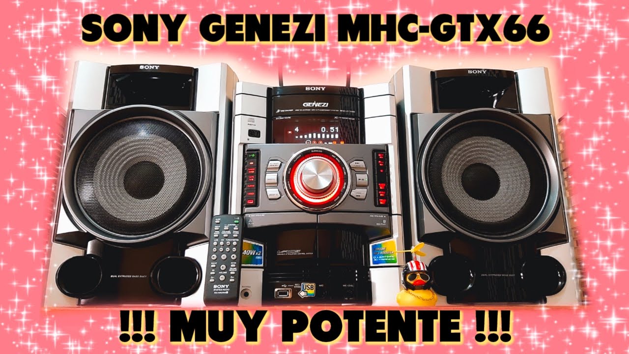 SONY GENEZI MHC-GTX66 ‼️😎🔊 TEST DE SONIDO EN LUGAR CERRADO #19 🔊🔊🔊🔊🔊🔊🔊 ...