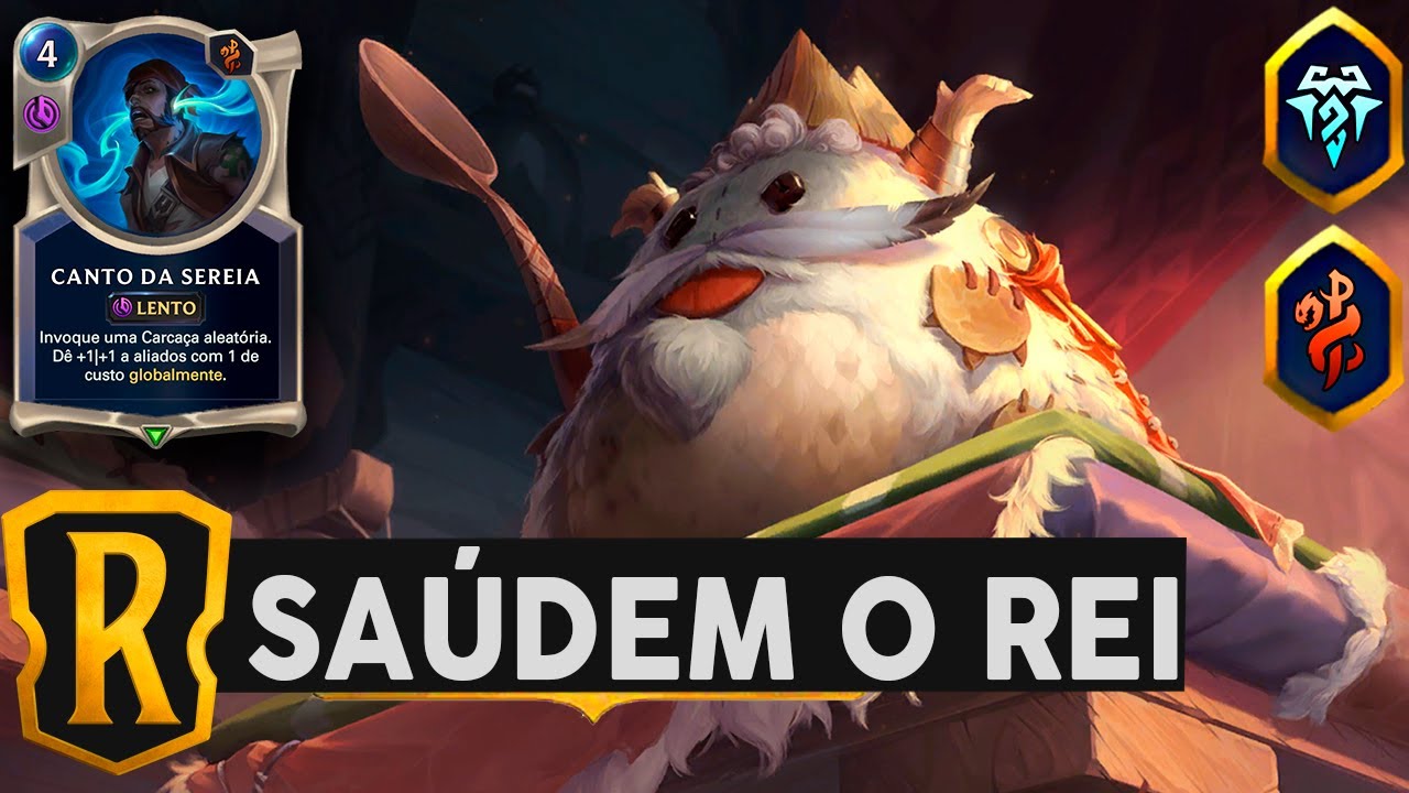 POROS TRIBAL FICOU INSANO COM O NOVO BOSS DO DECK - REI PORO | LEGENDS ...