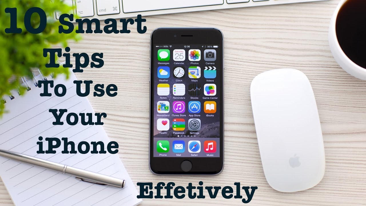 Smart Tips To Use Your iPhone More Effectively - YouTube