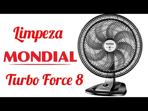 TIMELAPSE: Limpando ventilador Mondial Turbo Force 8