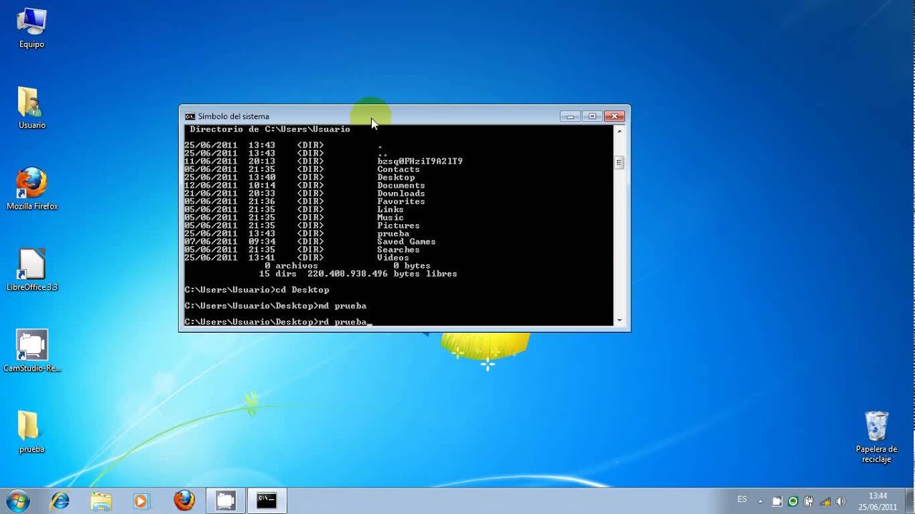 Símbolo del sistema de Windows - YouTube