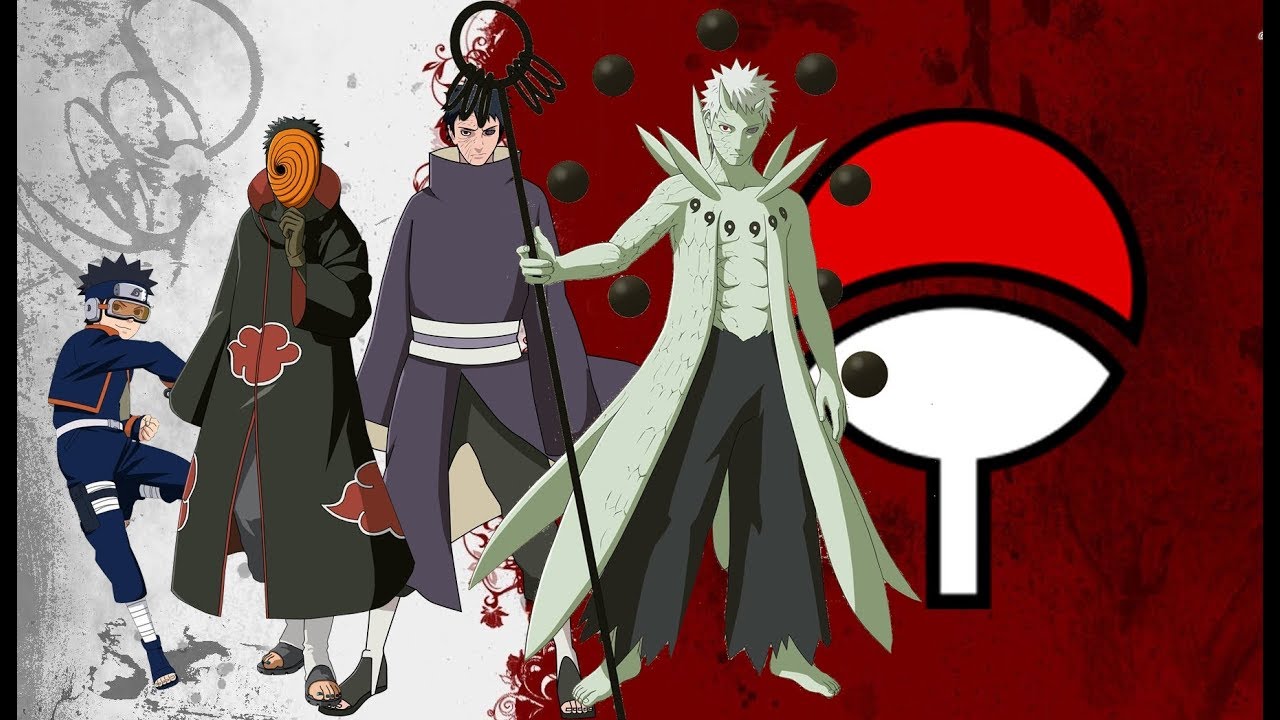 Naruto characters: Obito Uchiha's Evolution - YouTube