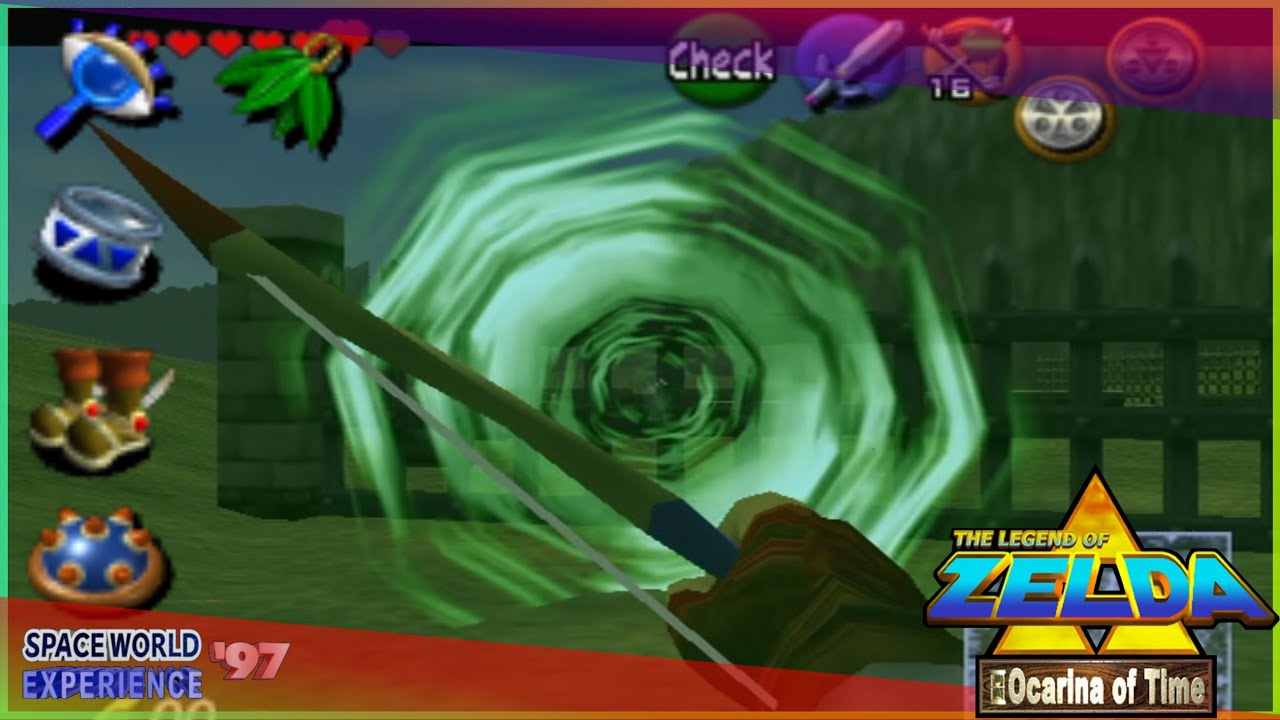 Ocarina of Time - Spaceworld '97 BETA Experience - Items, Equipment ...