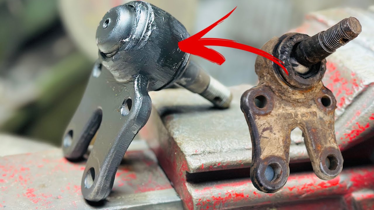Ball joint reaping end restoration Toyota haice suspension ball joint ...
