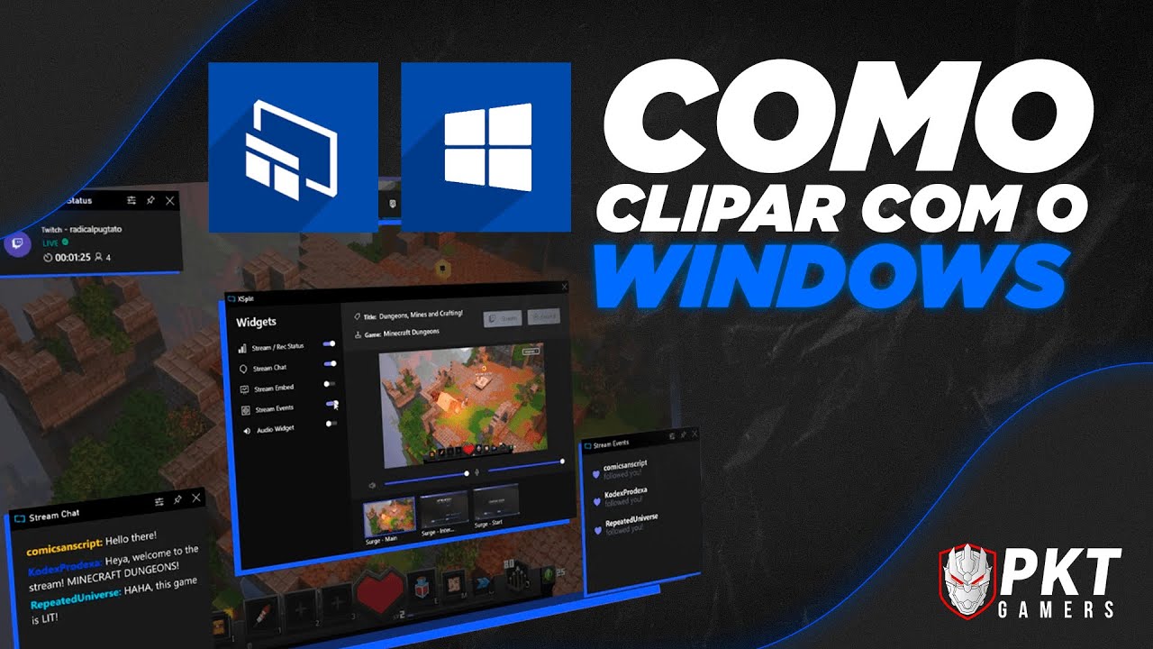 COMO CLIPAR E GRAVAR SEM PROGRAMAS E SEM PLACA DE VIDEO! (MELHOR GRAVADOR DE TELA) - YouTube