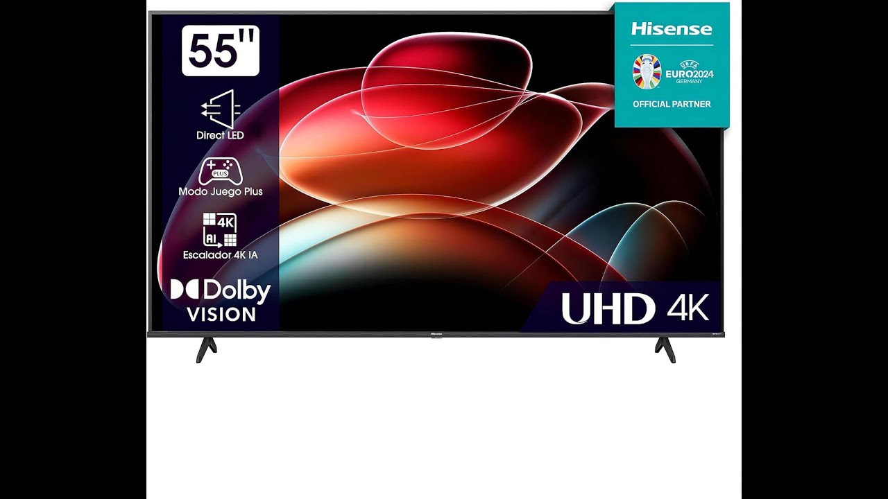 Review Hisense 55A6K UHD 4K VIDAA Smart TV 55 Pulgadas 🔊 análisis y ...
