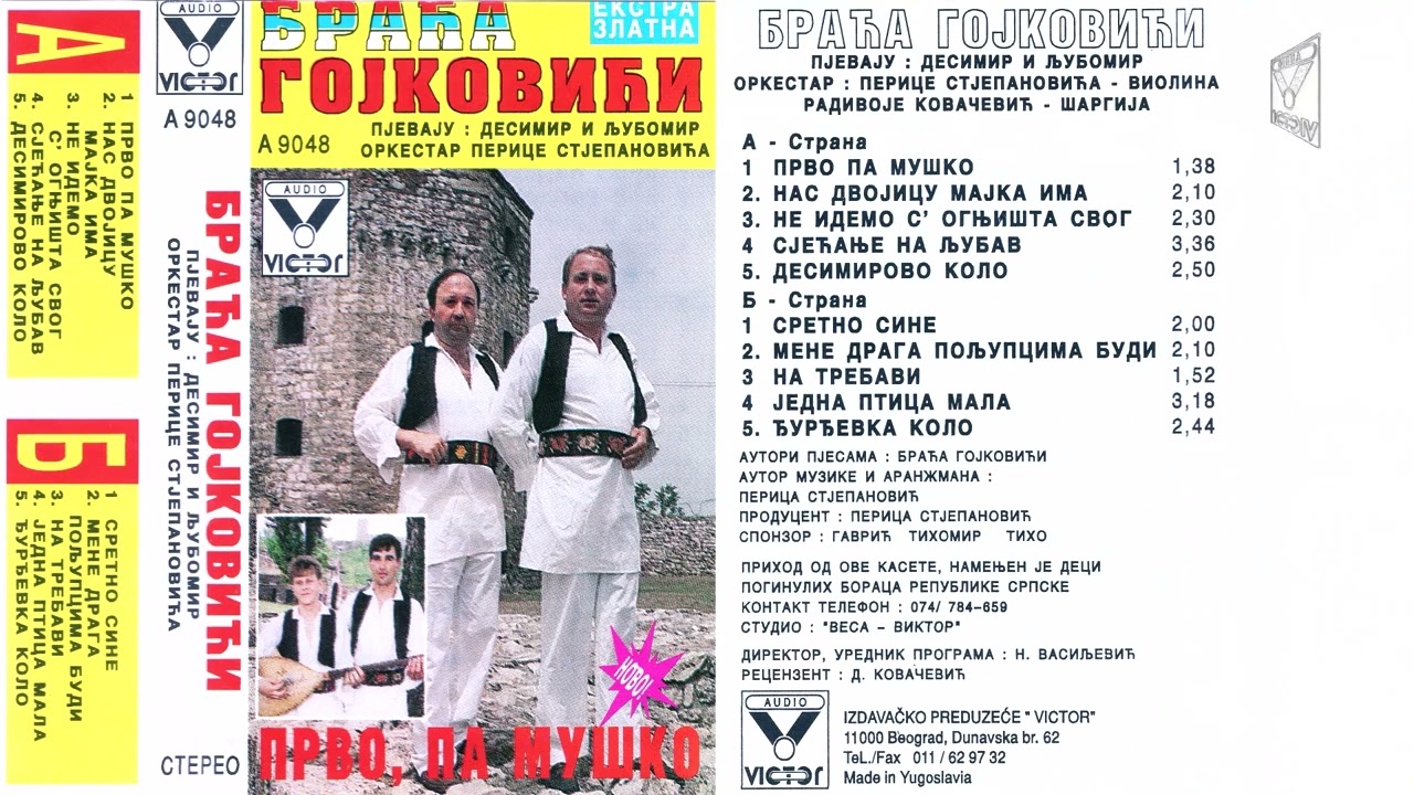 Braca Gojkovici - Ne idemo s ognjista svog - (Audio 1993) - YouTube