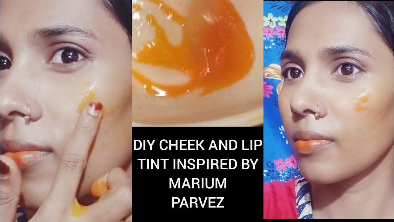 #cheekandliptint #mariumparvez DIY CHEEK AND LIP TINT INSPIRED BY ...