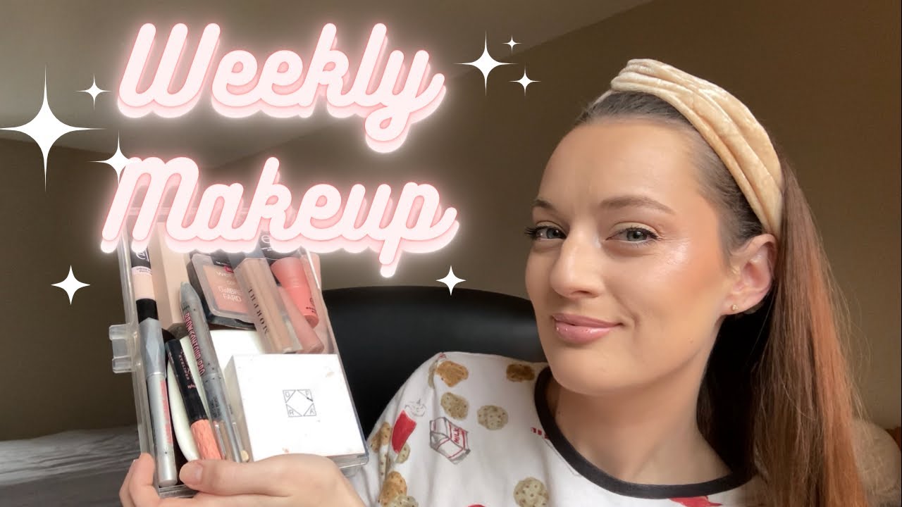 Weekly Makeup Basket | Grwm 🤍 Rotating In New Products Using Vox Box ...