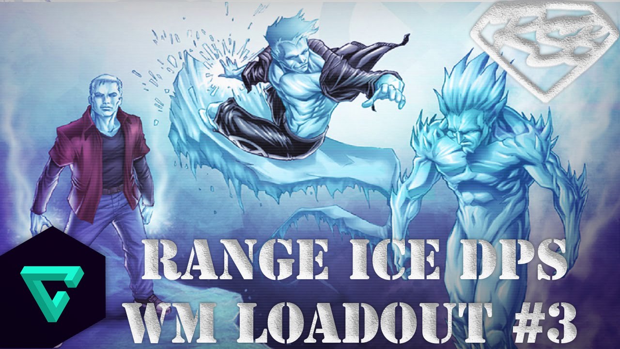 DCUO: Ice Dps Range #3 [ Amazing ] 1 Loadout - 1 Rotation - YouTube