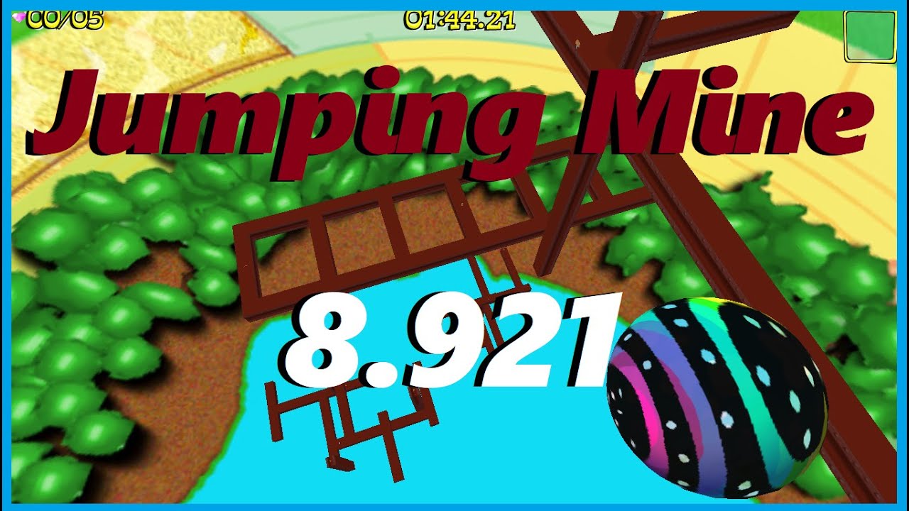 Marble Blast Customs - Jumping Mine 8.921 - YouTube