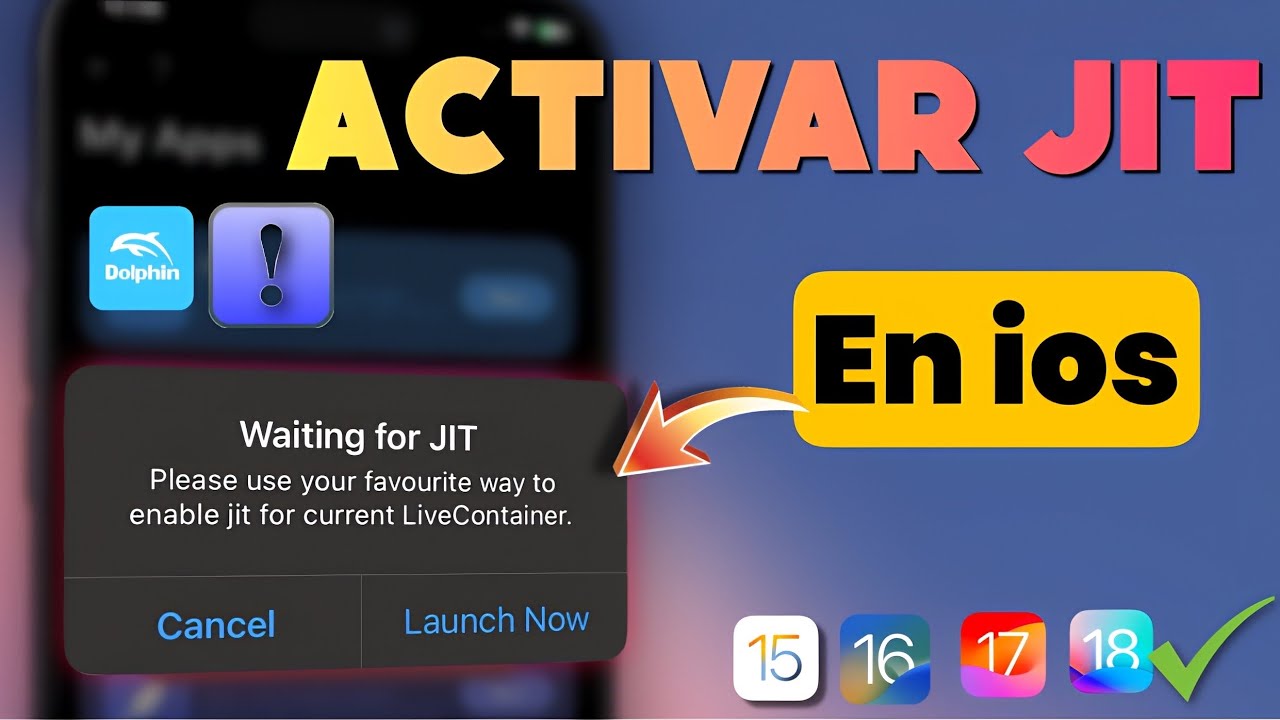 Como activar JIT EN iOS (2025) TUTORIAL - YouTube