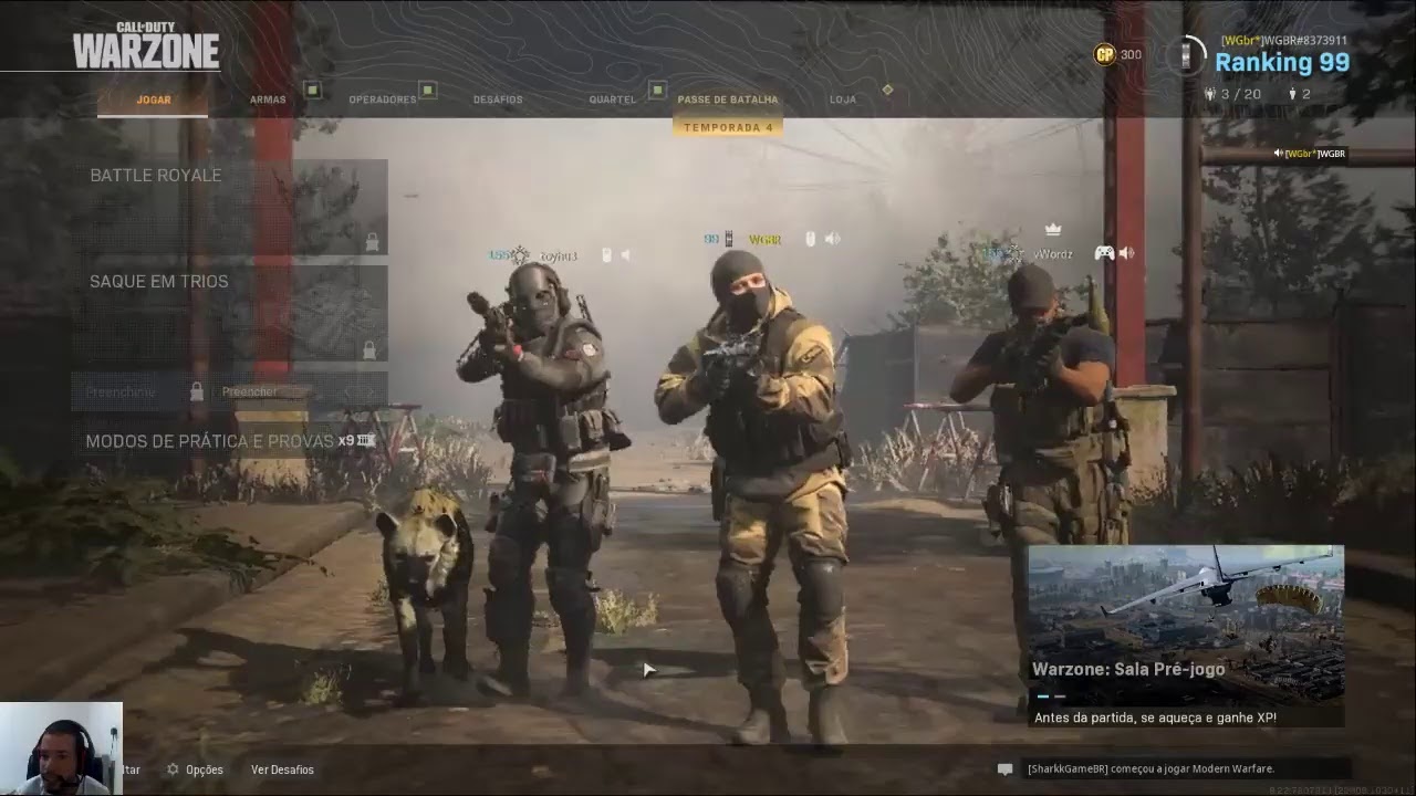 CALL OF DULTY WARZONE - vWORDz - TON - IGOR - LULAFUT19 - TIME WGBR ...