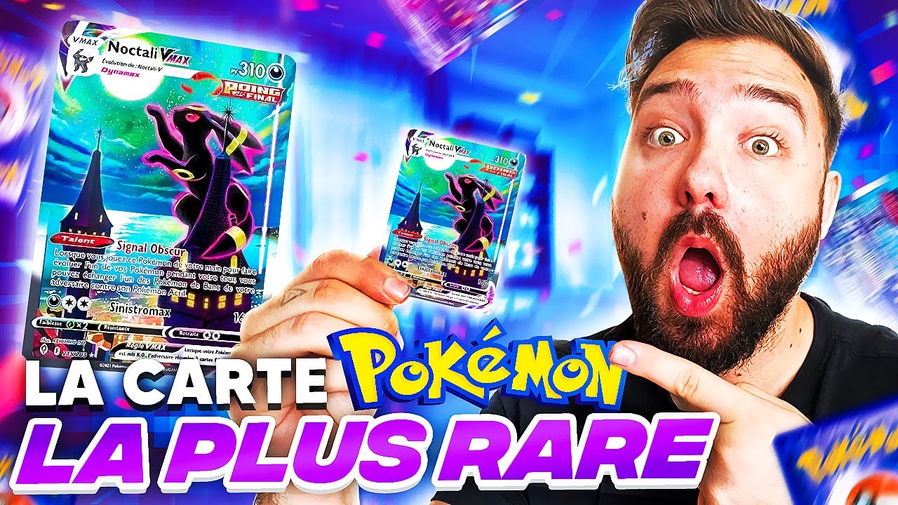 100% IMPOSSIBLE OUVERTURE POKEMON DE LA CARTE SECCRETE DE MES REVES ...