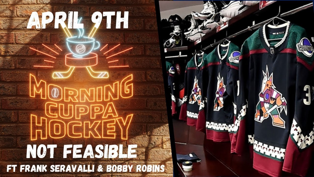 Not Feasible ft. Frank Seravalli & Bobby Robins | Morning Cuppa Hockey ...