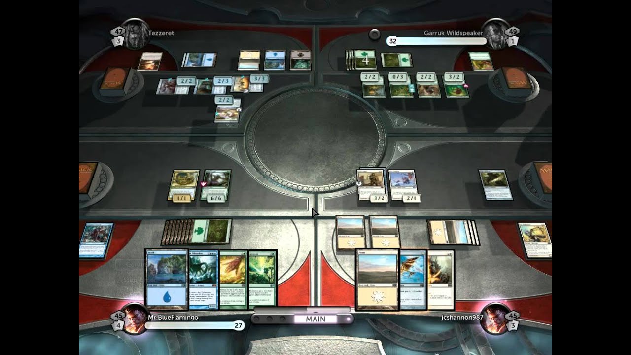 Magic the Gathering 2012 2v2 AI - YouTube