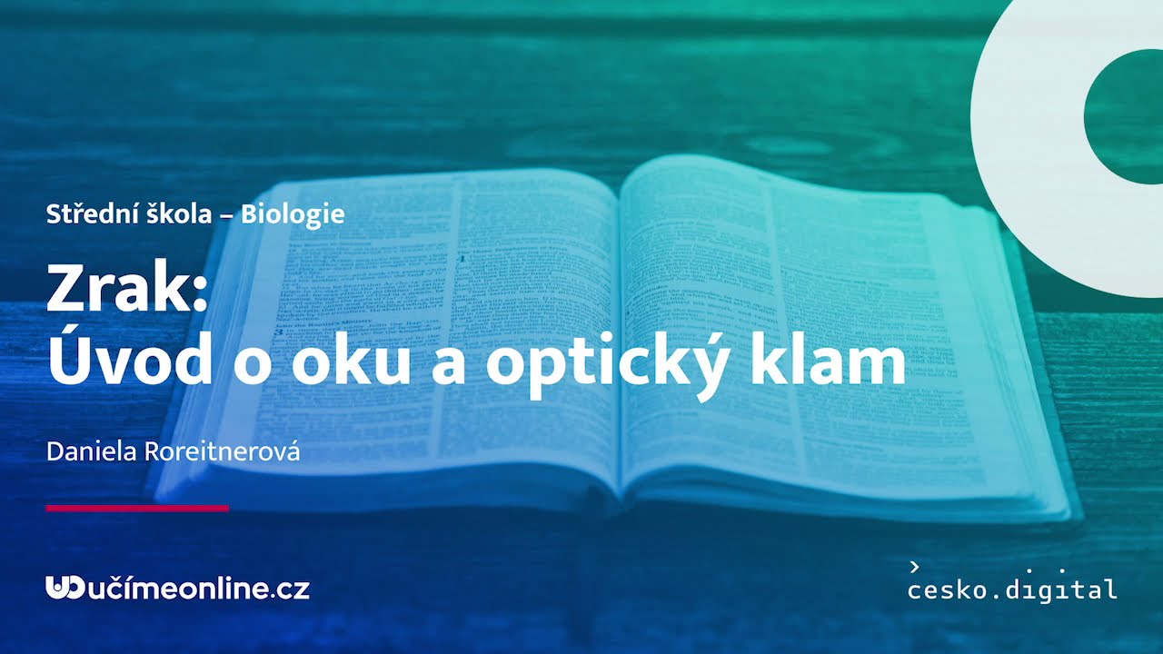 Zrak - Stavba oka - Učíme Nanečisto #2 - YouTube
