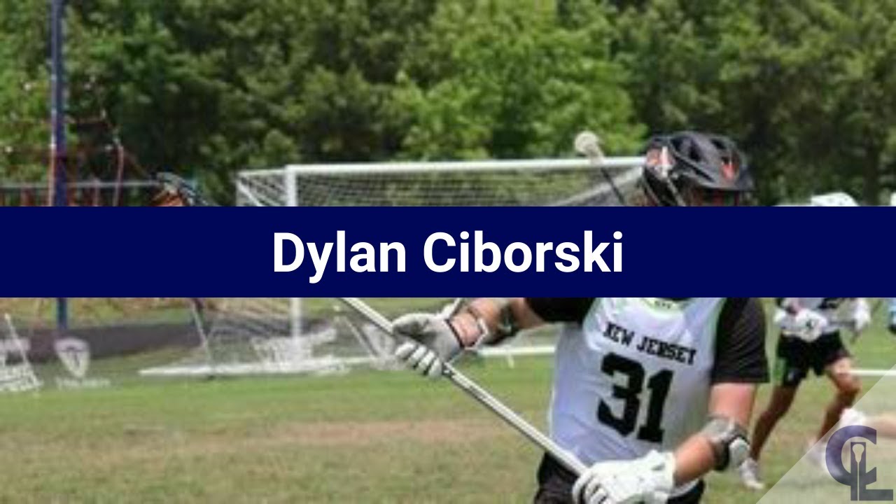 Dylan Ciborski Lacrosse Highlights | NJ 2023 | Def, LSM - YouTube