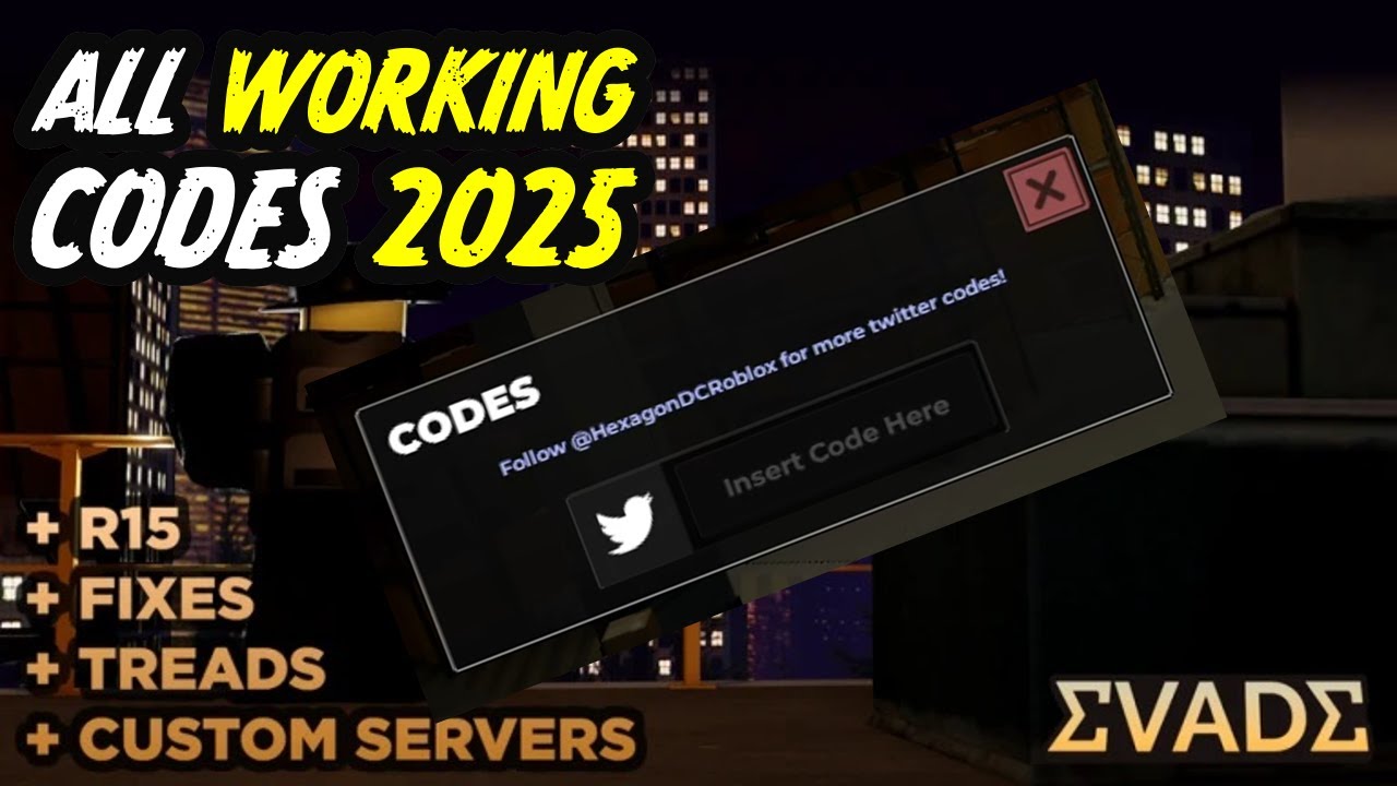 Evade Codes January 2025 – Latest Free Rewards & Tokens! (Roblox Evade ...