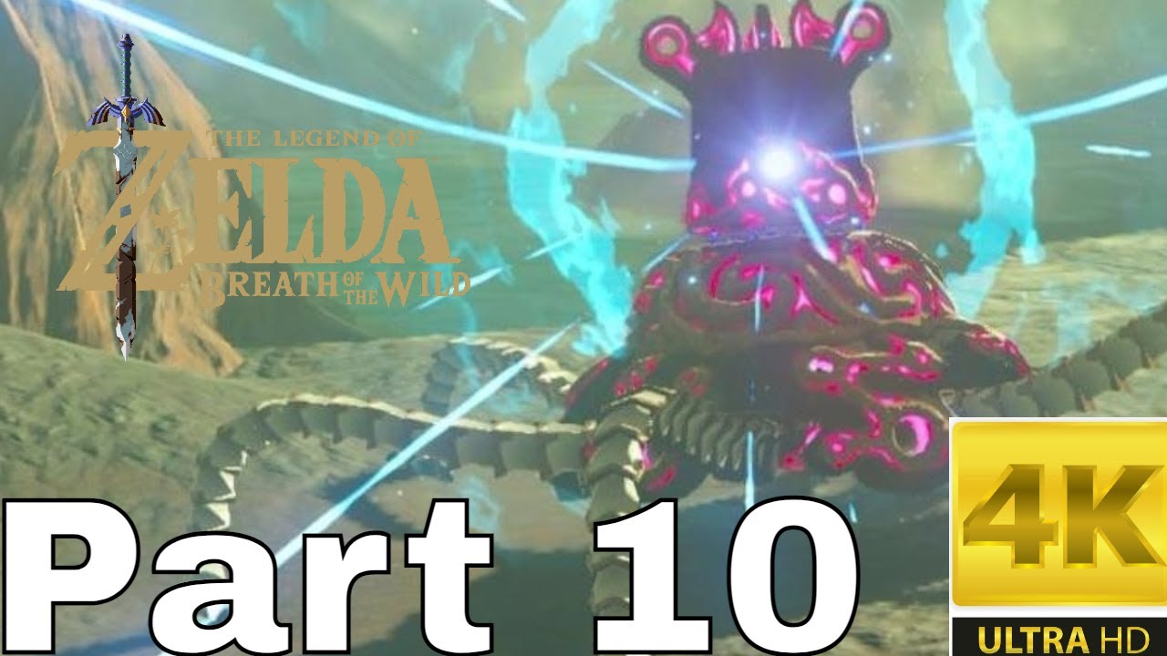 LINK V GUARDIAN - Let's Play Legend of Zelda: Breath of the Wild Part ...