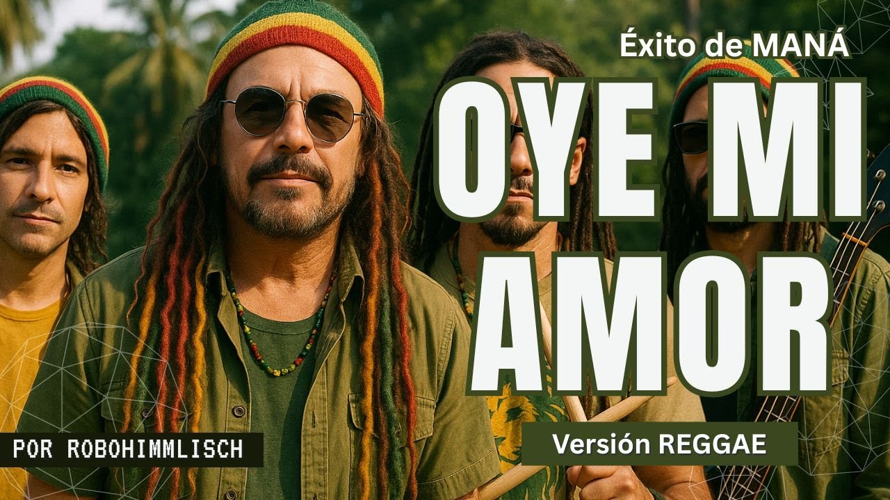 🎹🤖 OYE MI AMOR (versión REGGAE) | Éxito de Maná | #cover #maná #reggae ...