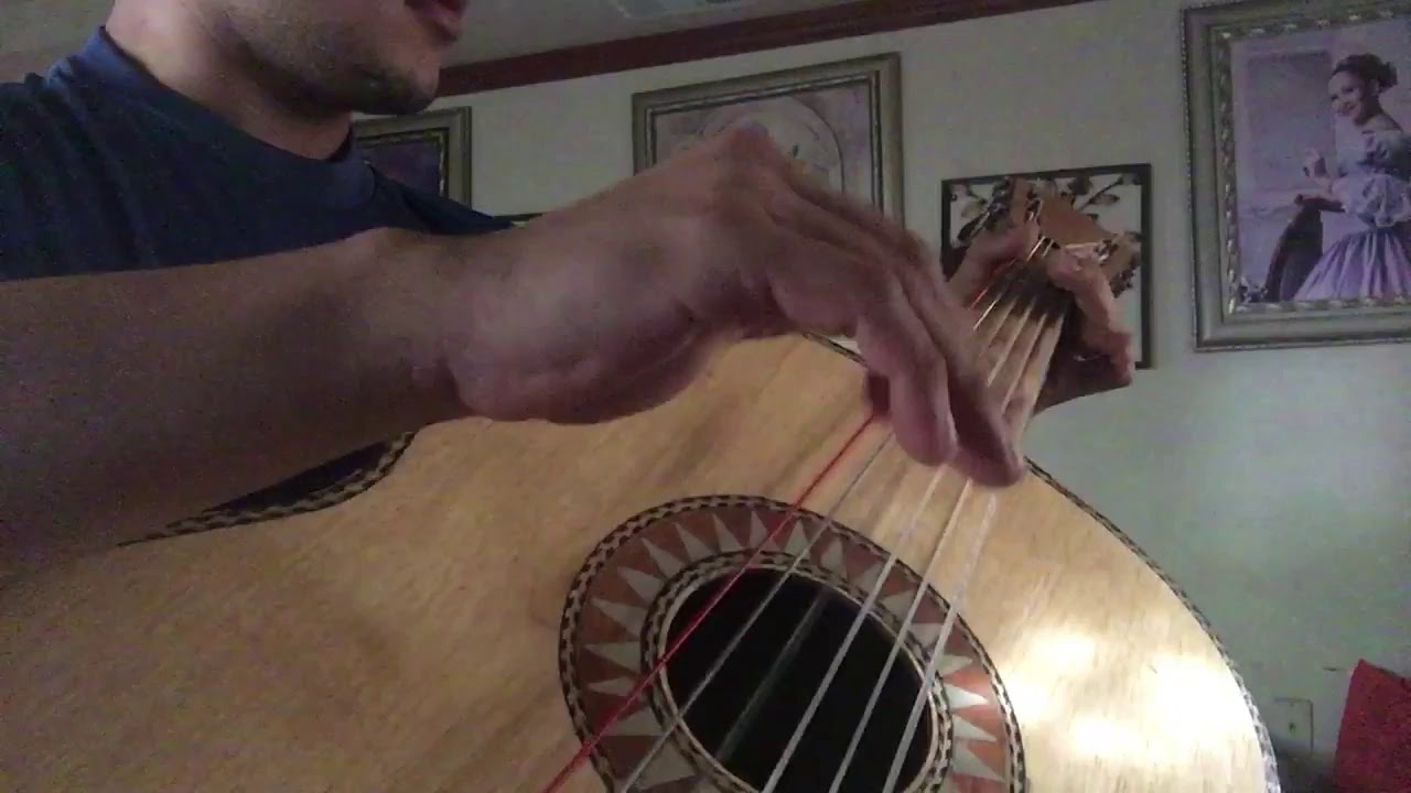 G major Scale - Guitarrón warm-up - YouTube