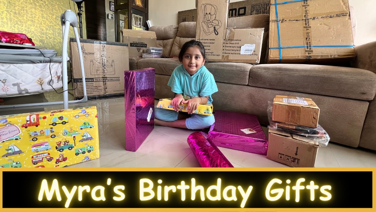 Myra’s 7th Birthday Gifts | Part 3 | Marathi Vlog 458 | - YouTube