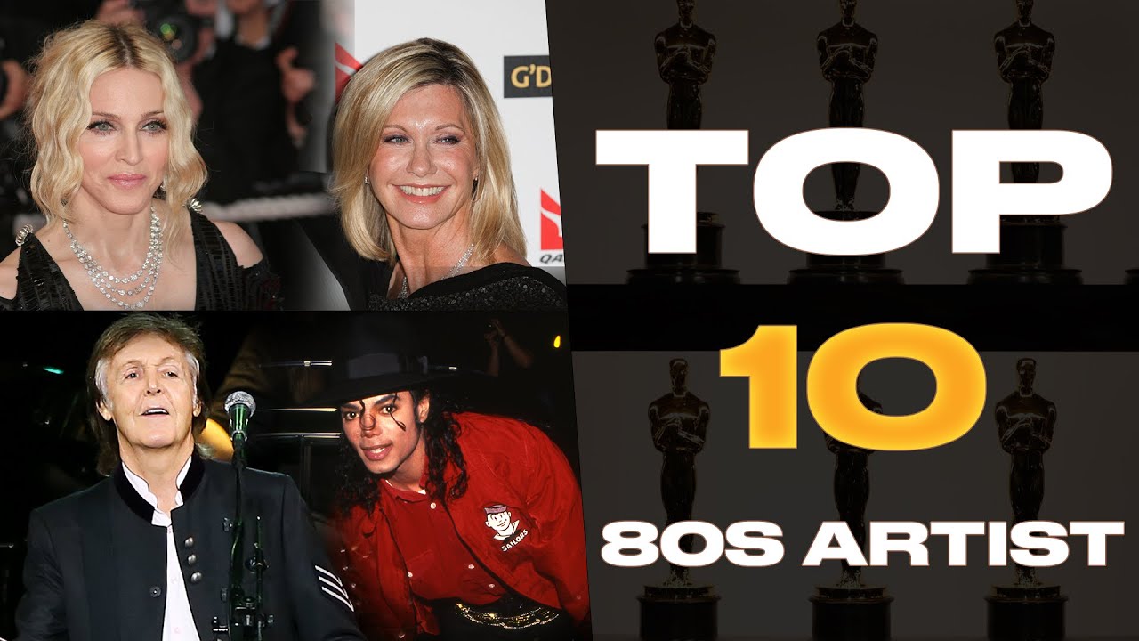 Top Ten Singles From The 80s - Michael Jackson, The Police, Madonna ...