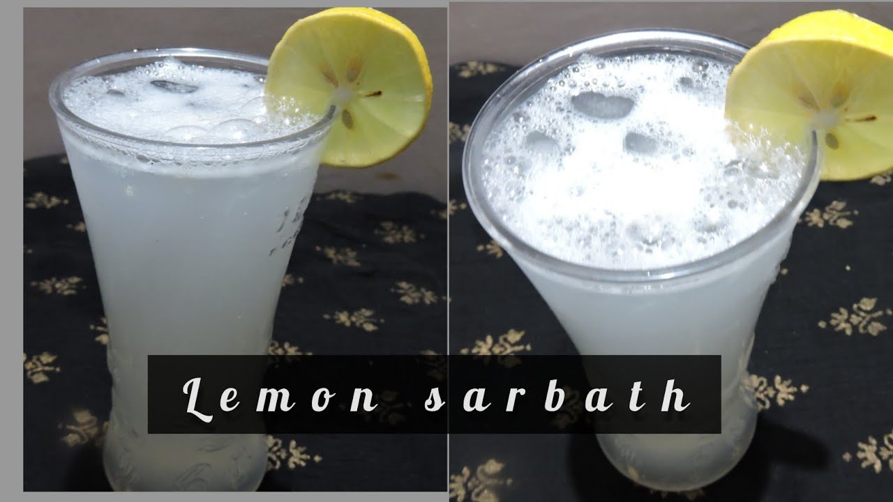 Lemon Sarbath | Pineapple flavoured Lemon Sarbath | anuz-food world ...