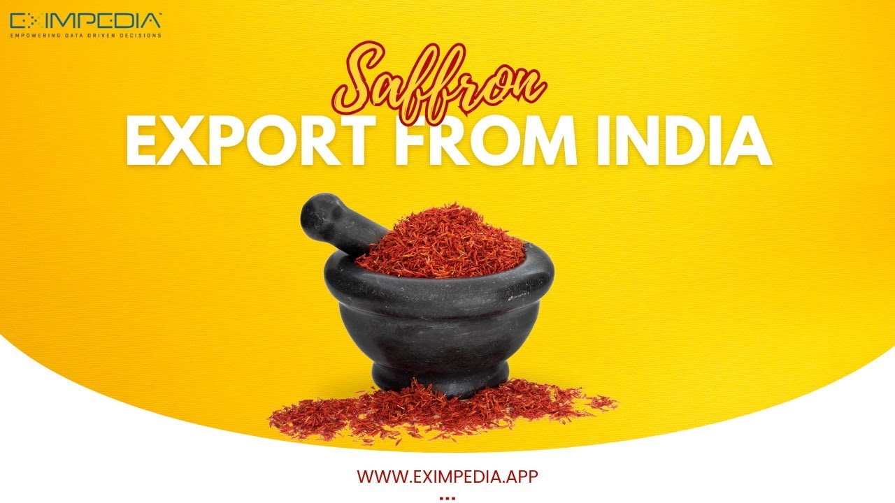 Saffron Export from India: A Golden Opportunity in Global Trade - YouTube