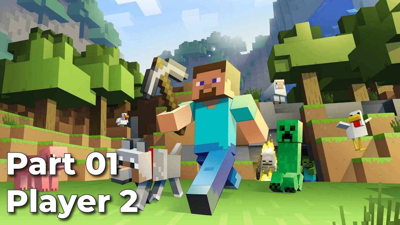 Minecraft Gameplay - Player 2 - Part 01 - YouTube