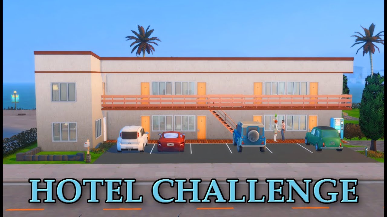 First Night in the Sandy Motel 🏨 | Hotel Challenge | Ep. 1 - YouTube