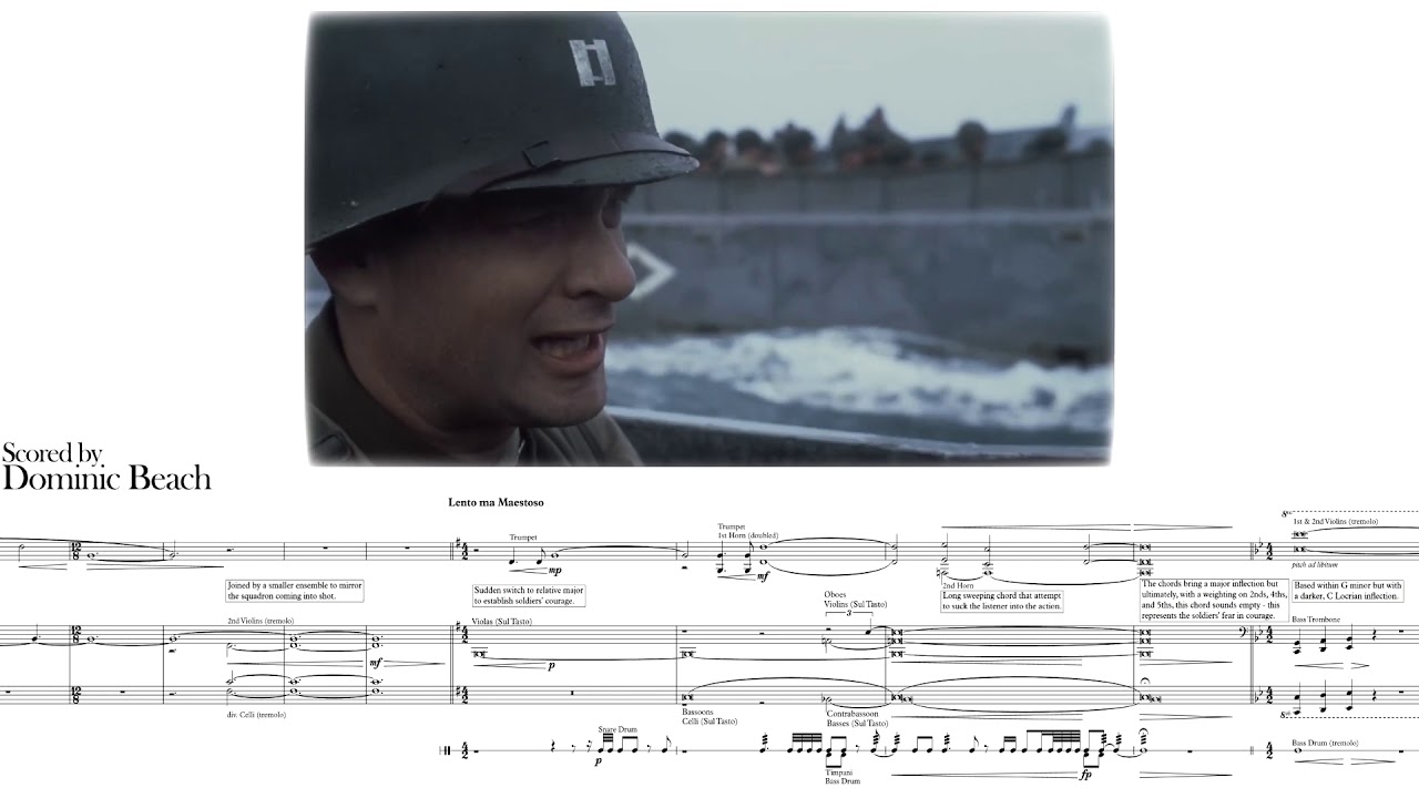 Saving Private Ryan - Storming Omaha Beach (Dominic Beach Score & Score ...