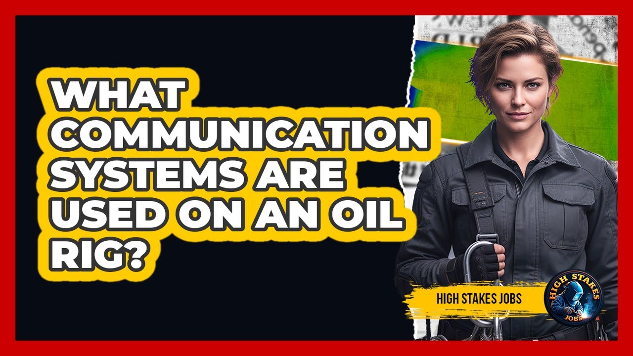 What Communication Systems Are Used On An Oil Rig? - YouTube