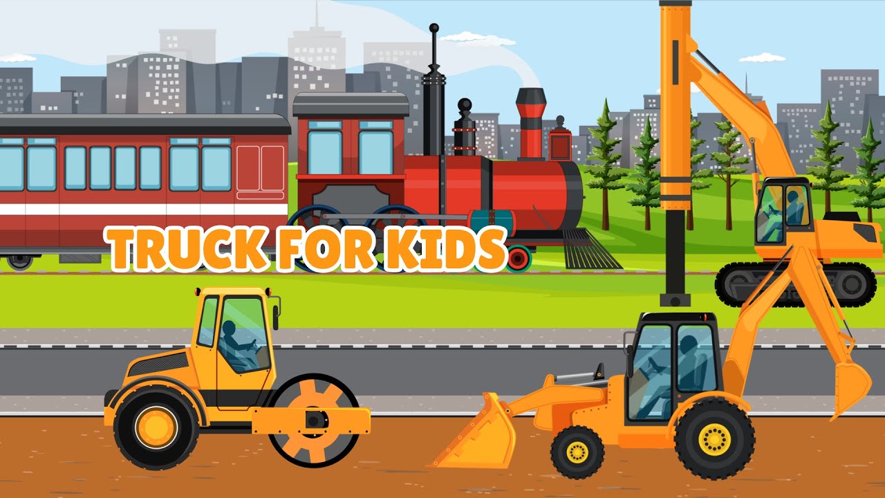 How Heavy Equipment is Assembled (Animation) - Trucks for Kids ...