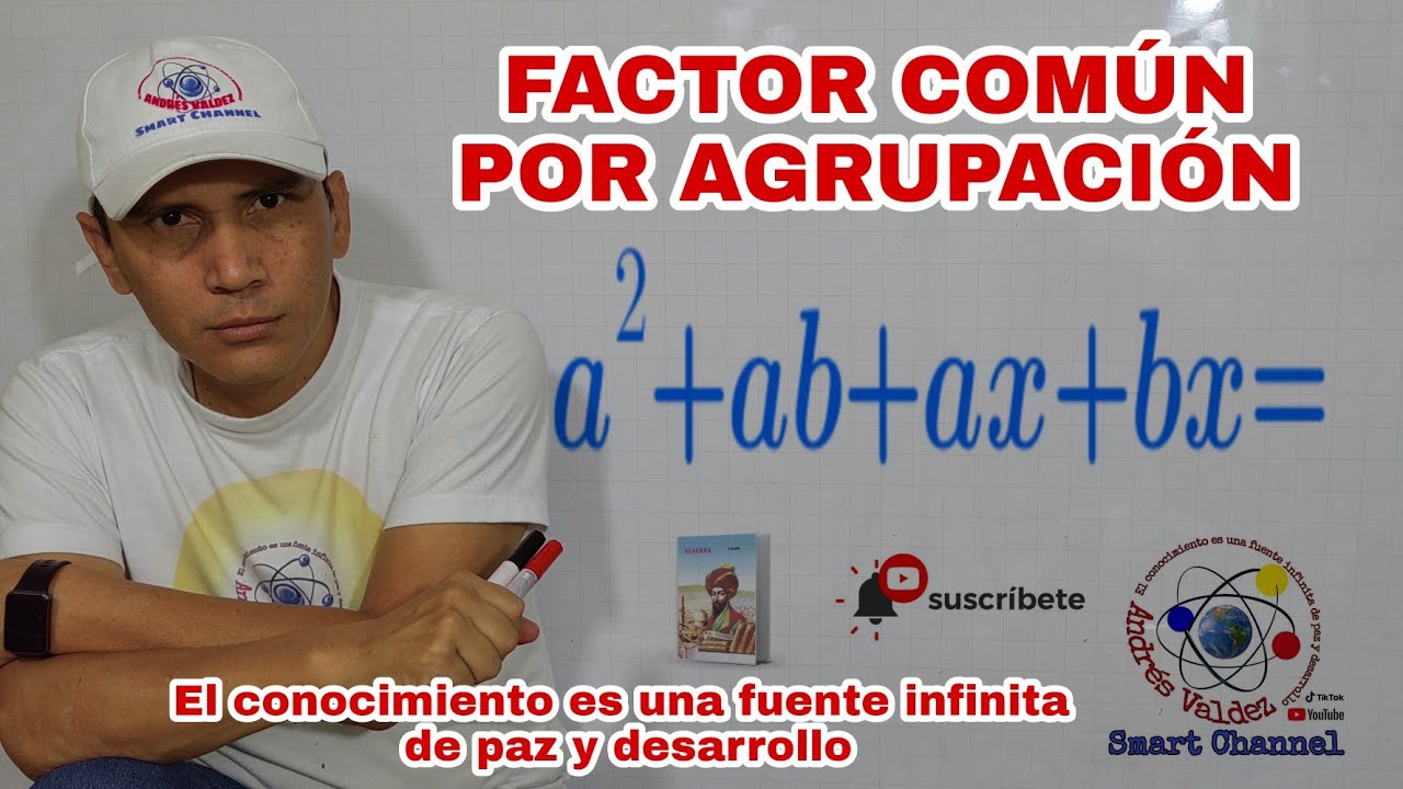 FACTOR COMÚN N POR AGRUPACIÓN DE TÉRMINOS Álgebra de Baldor ejercicio ...