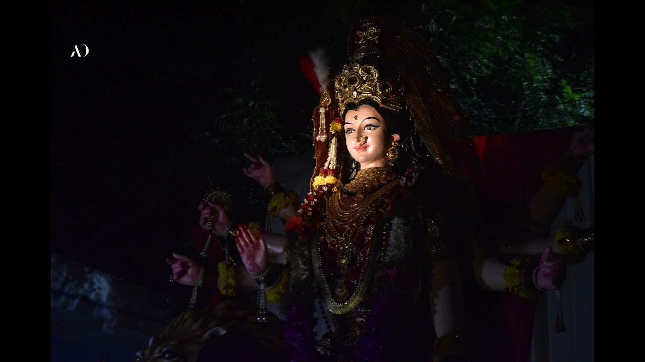 Ekta durga devi utsav mandal yavatmal | status video | By Aryan Dhalwar ...