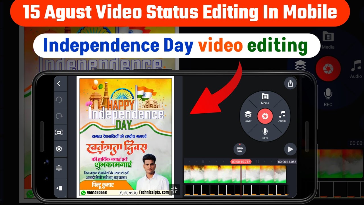 15 August status video editing | Independence Day video editing in ...