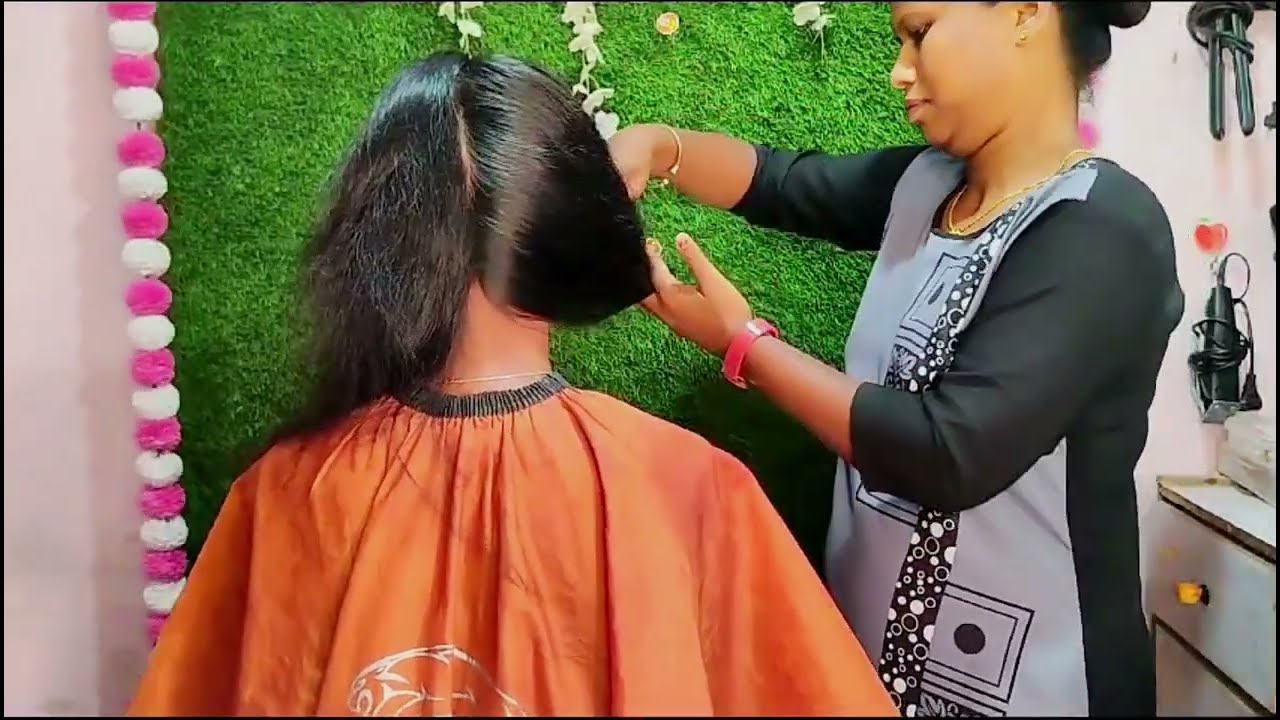 Step Cut For Medium Hair || step by Step || cutting || Haircut || 2 ...