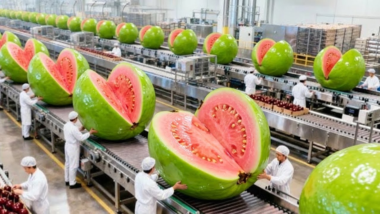 From Fresh Guavas to Refreshing Juice: Watch the Full Guava Juice ...