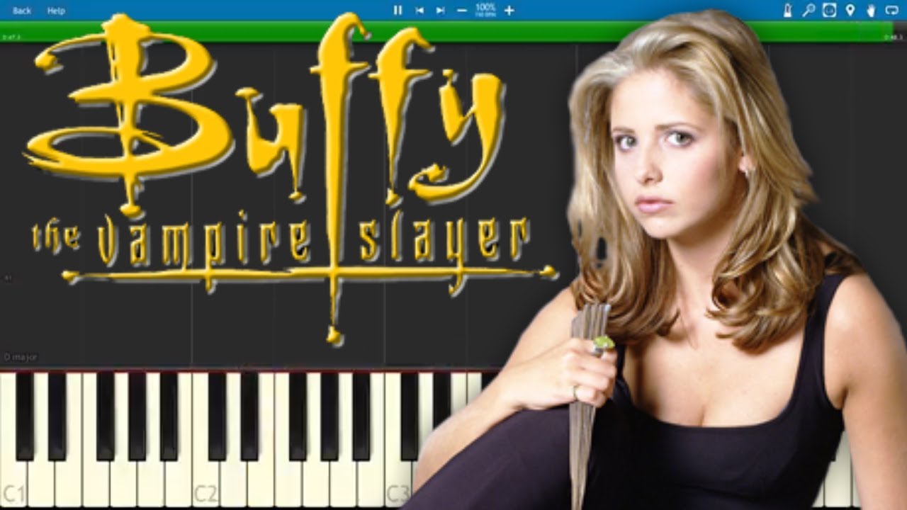 Buffy The Vampire Slayer Theme - Synthesia Piano Cover - YouTube