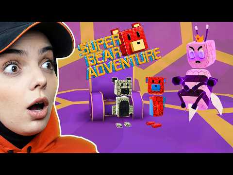 SÜPER AYI SPIDER-MAN OLDU VE MOR BALI YOK ETTİ! 😱🟣