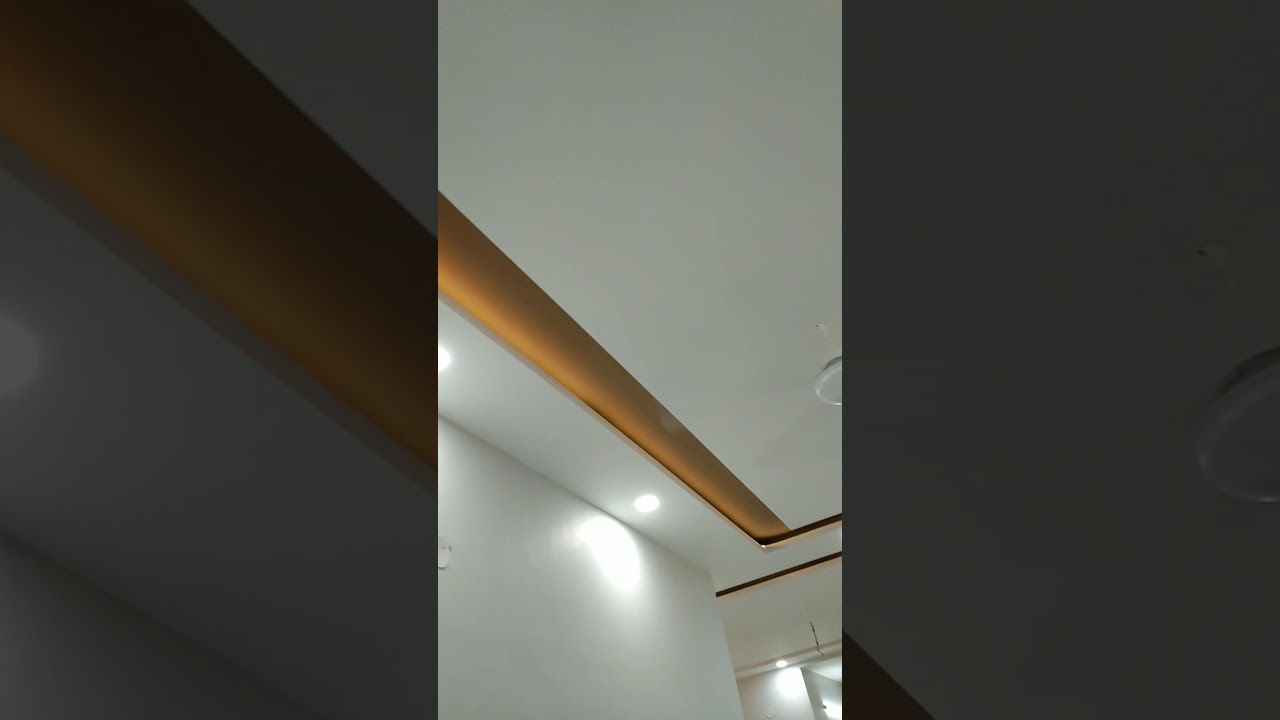 Fall ceiling lights - YouTube