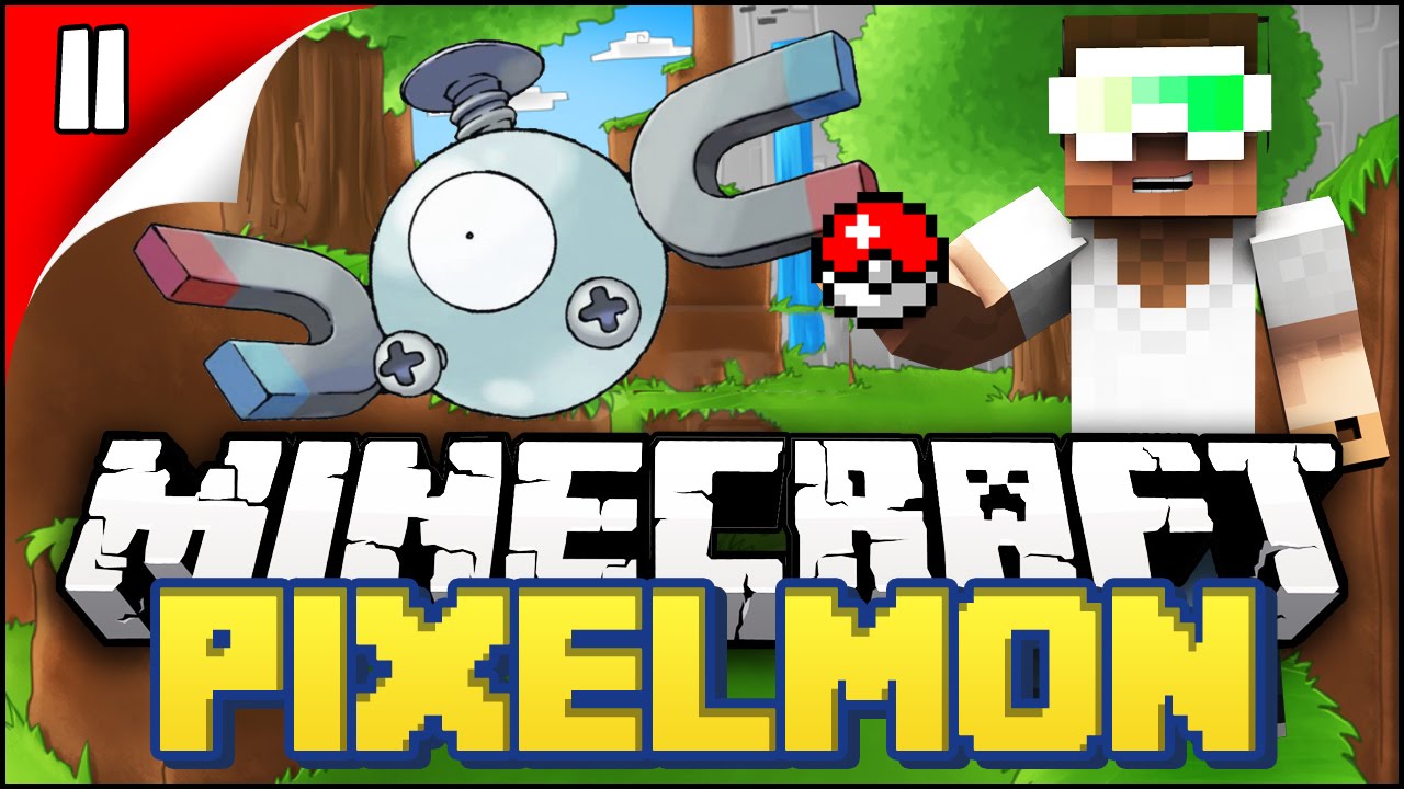 Minecraft Pixelmon - EP11 - Magnamite - YouTube