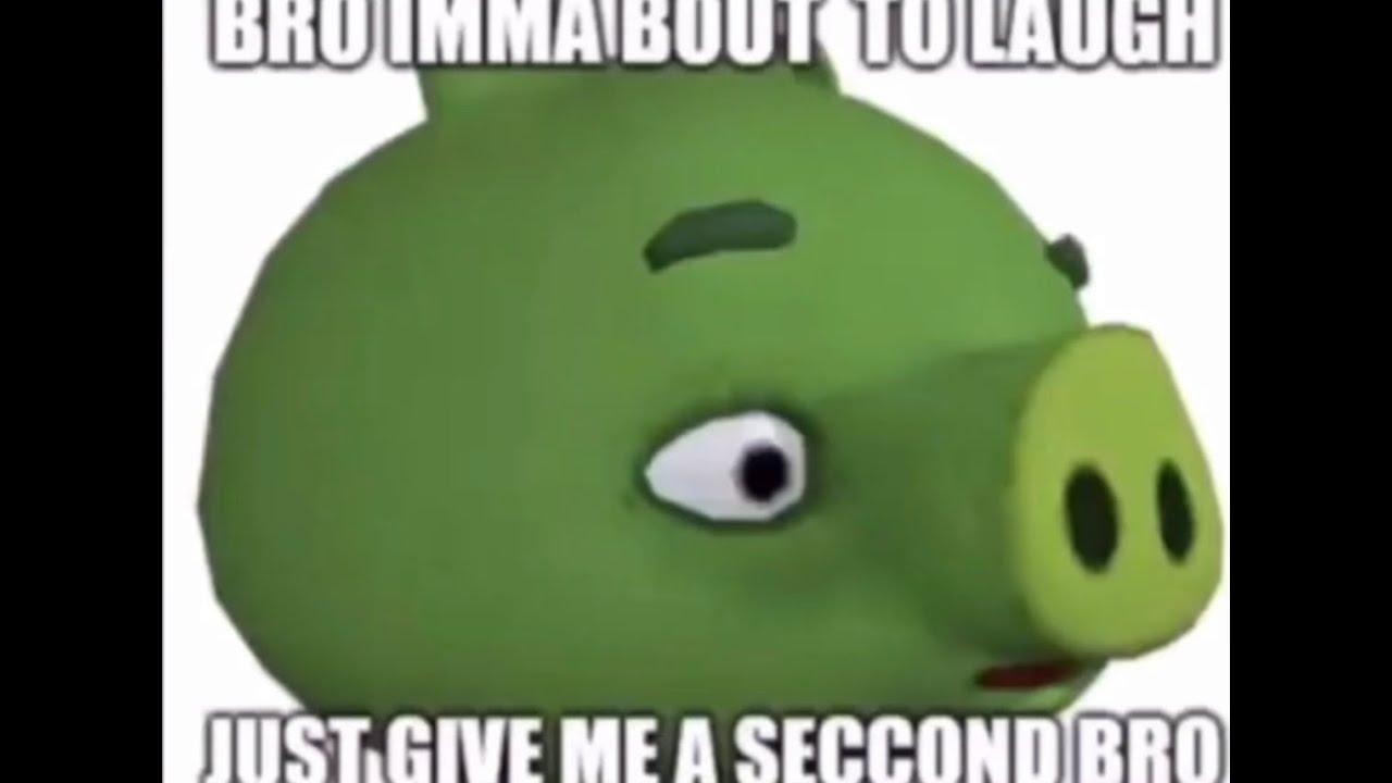 Angry birds pig meme - YouTube