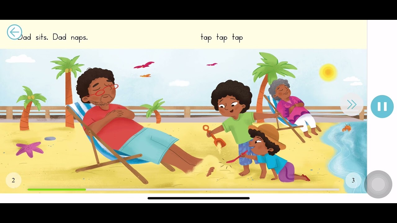 Did Dad Nap? | Level 1 Reading for kids - YouTube
