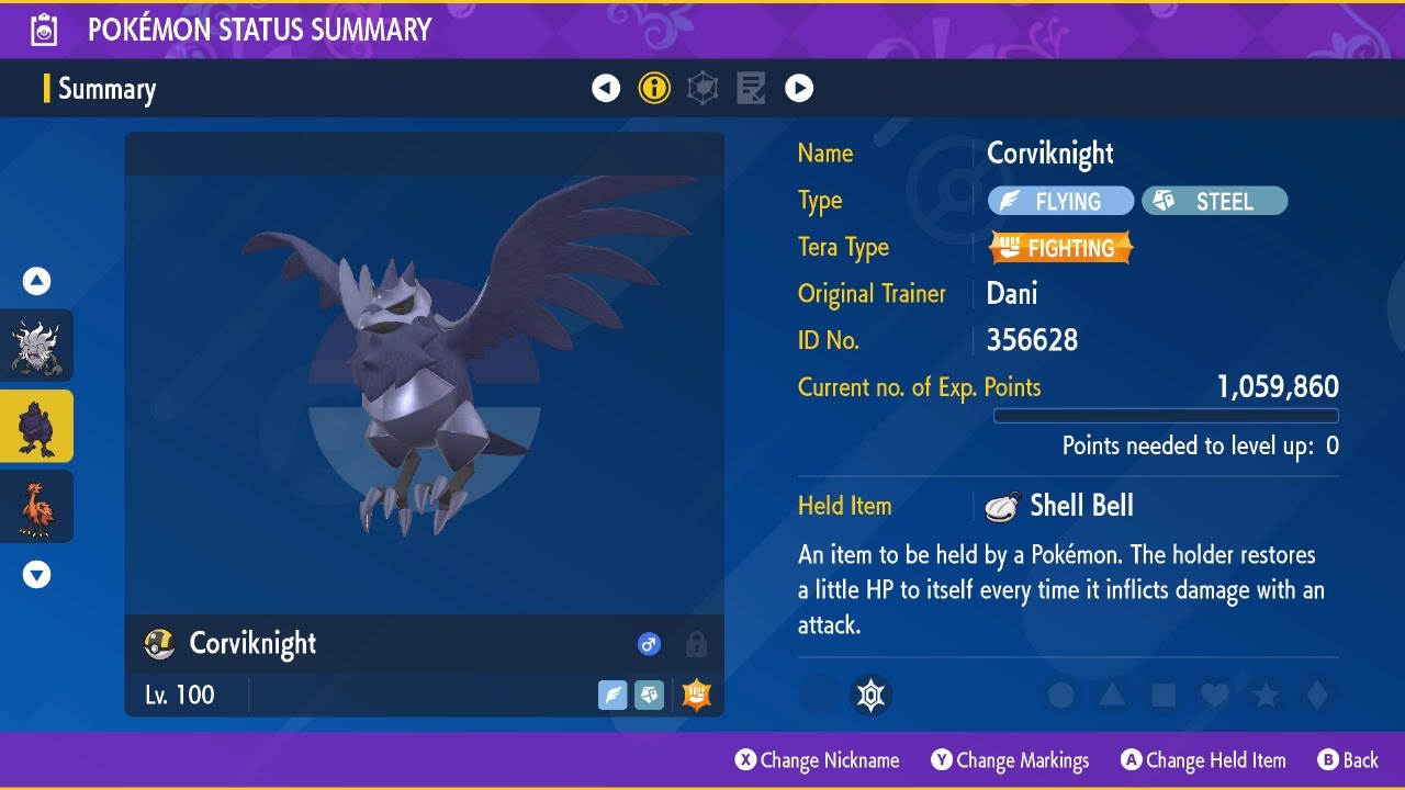 Corviknight (Fighting) - 7 Star Rillaboom Raid - Solo - Pokemon Scarlet ...