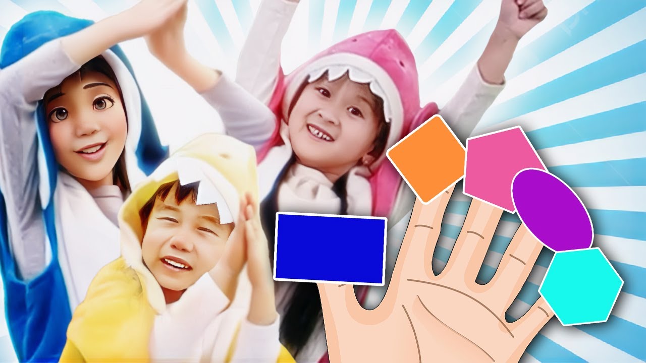 Shapes Finger Family | DoReMi Kids Songs - YouTube