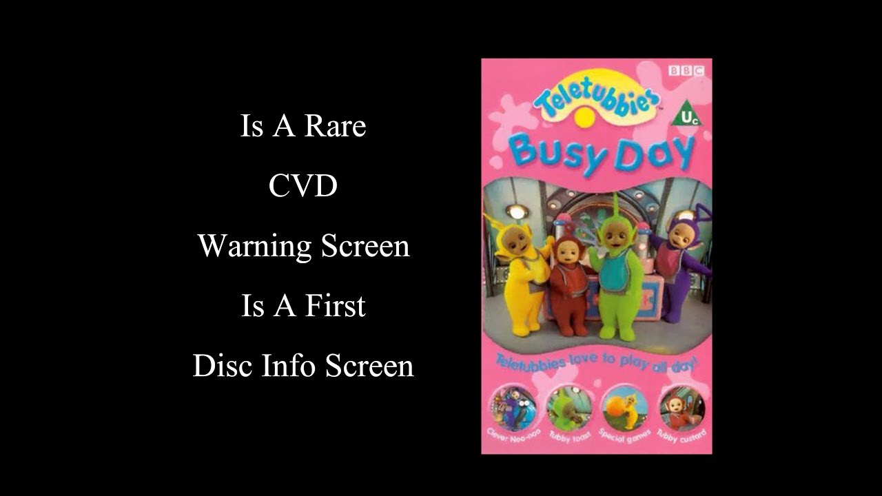 Opening & Closing Teletubbies Busy Day 2002 (Thai Video CD) - YouTube